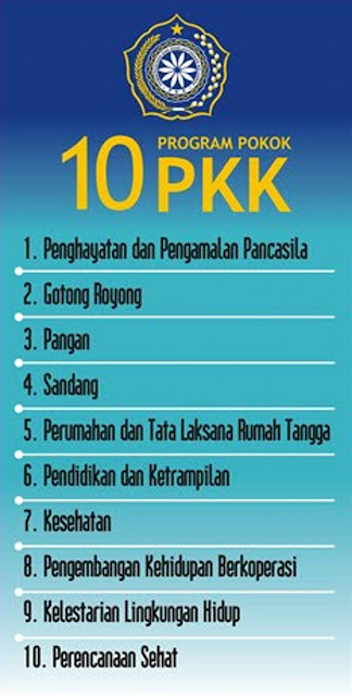 10 Program Pokok PKK ~ Ruana Sagita