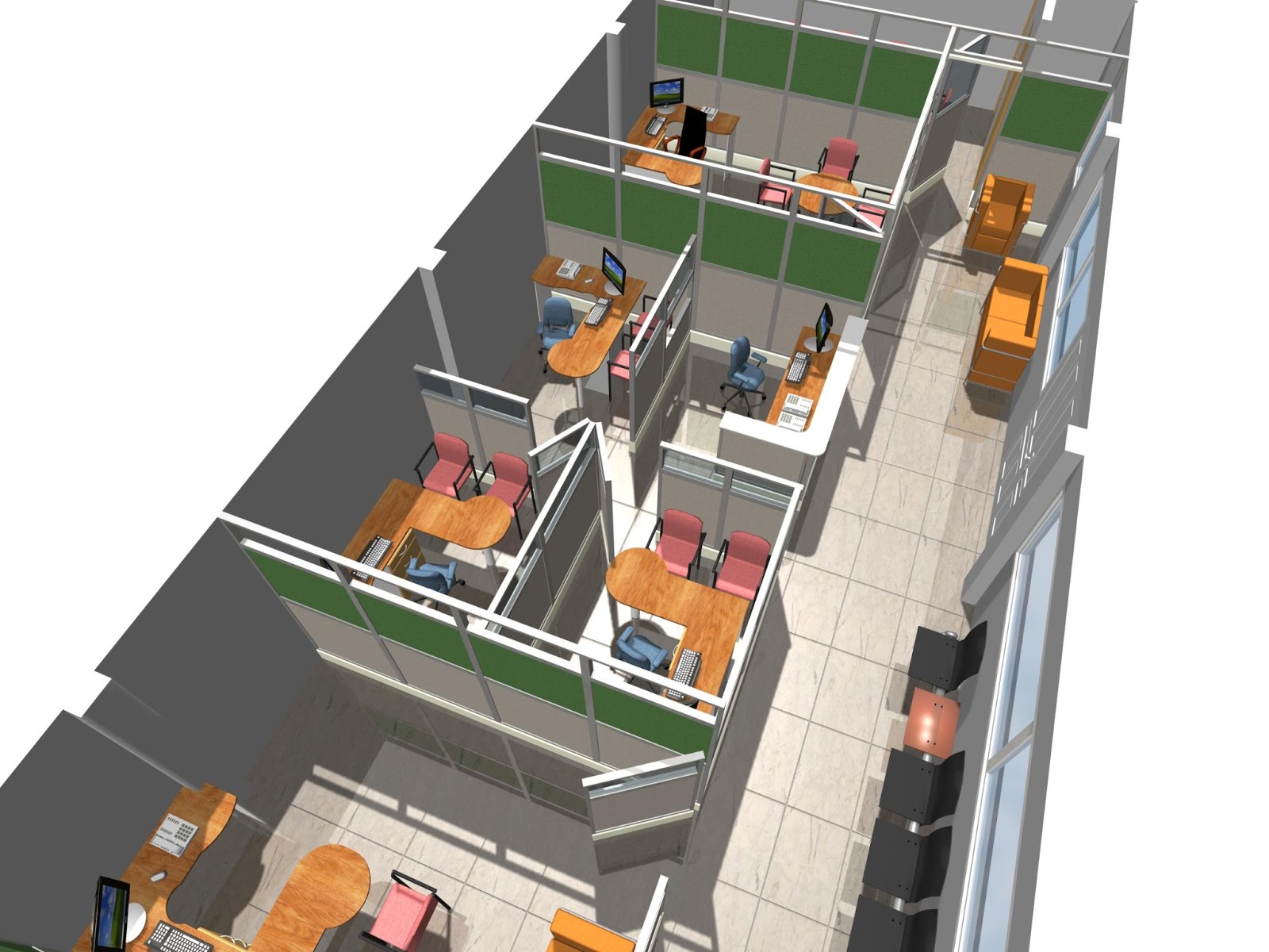 DISEÑOS DE OFICINAS - DISEÑO-INTERIORISMO-CONSTRUCCION