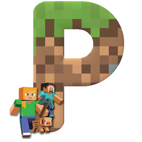 CARINHO DE A a Z! : MINECRAFT ALPHABET FACEBOOK | Minecraft party ...