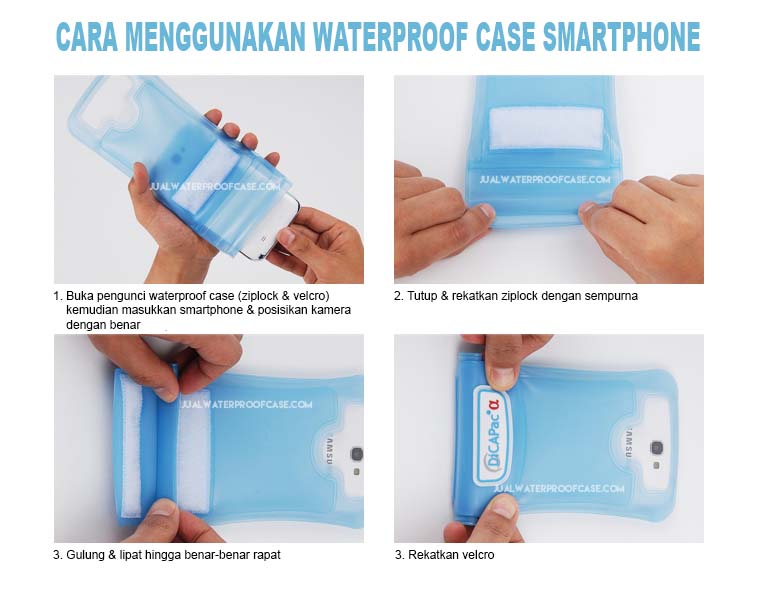 Cara Menggunakan Waterproof Case HP Yang Benar | Jualwaterproofcase.com ...