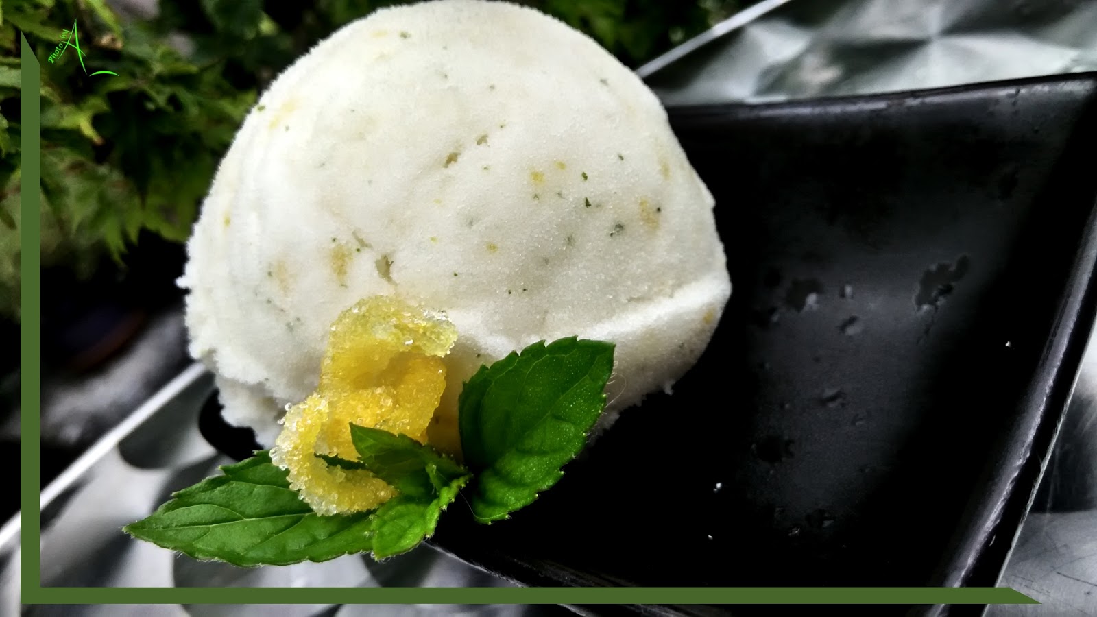 La cuisine de Christine: Mon sorbet façon limonade libanaise