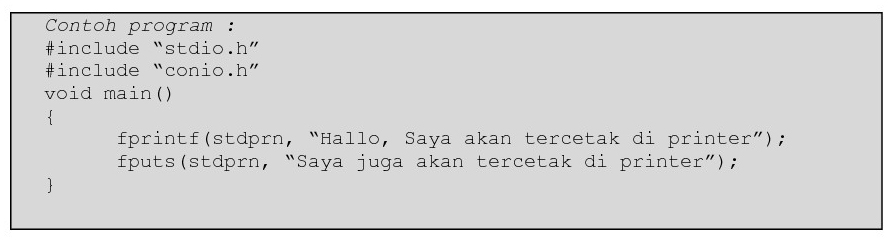 PERINTAH INPUT – OUTPUT - Photograpy