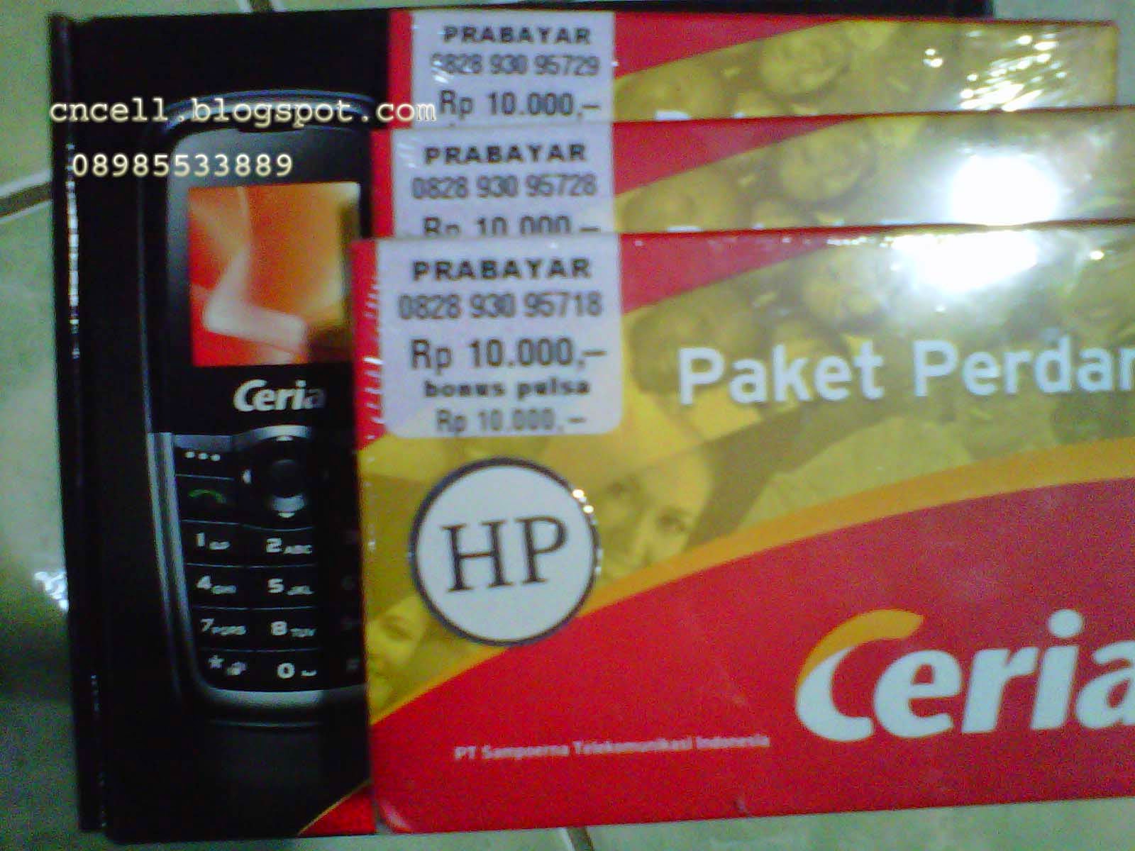 hp ceria c9 perdana ceria voucher ceria, modem ceria: jual aktivator ...