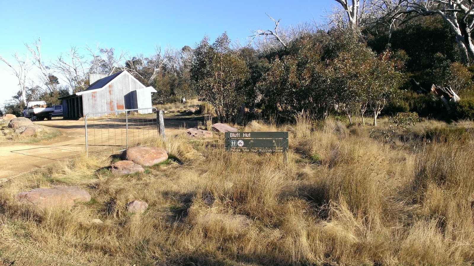linda & Peter on Tour: Photos around, Sheepyard Flat, Lovicks Hut ...