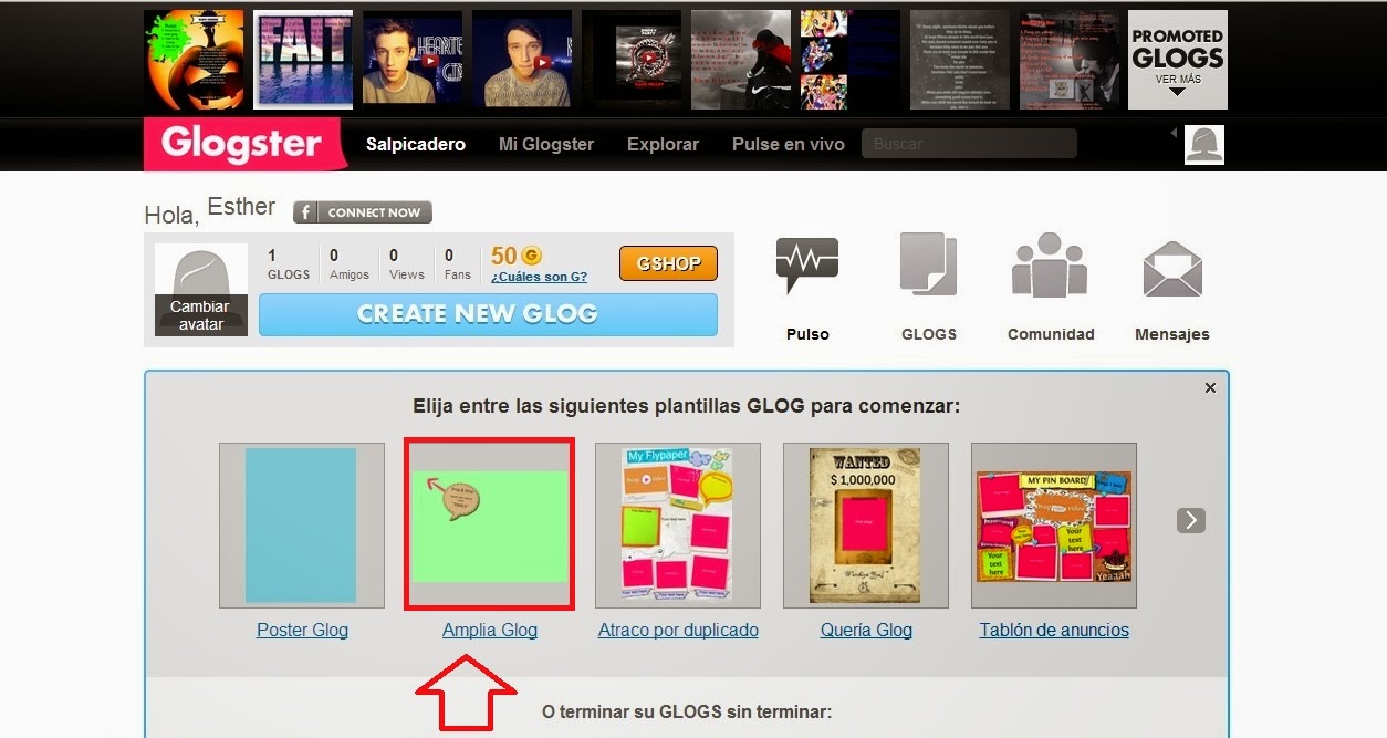 Desarrollo Curricular y Aulas Digitales: Práctica Glogster