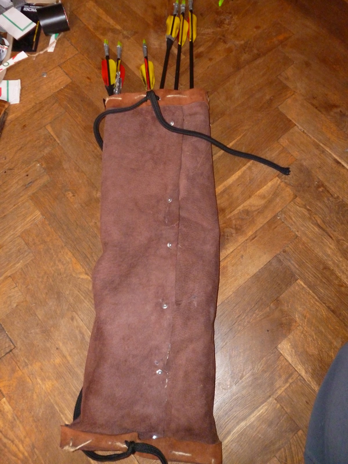 Buskador's LARP: On larp archery - packing your arrows in the quiver.