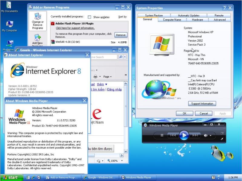Windows XP Sp 3 - Ghost All Main | Say NO with Trial