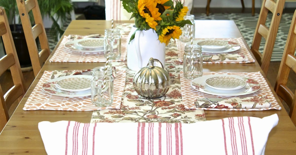 Autumn-Inspired Tablescape - The Unique Nest