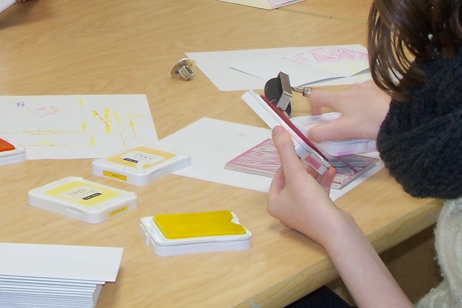 My High School Art Room: A Printmaking Photo Explosion