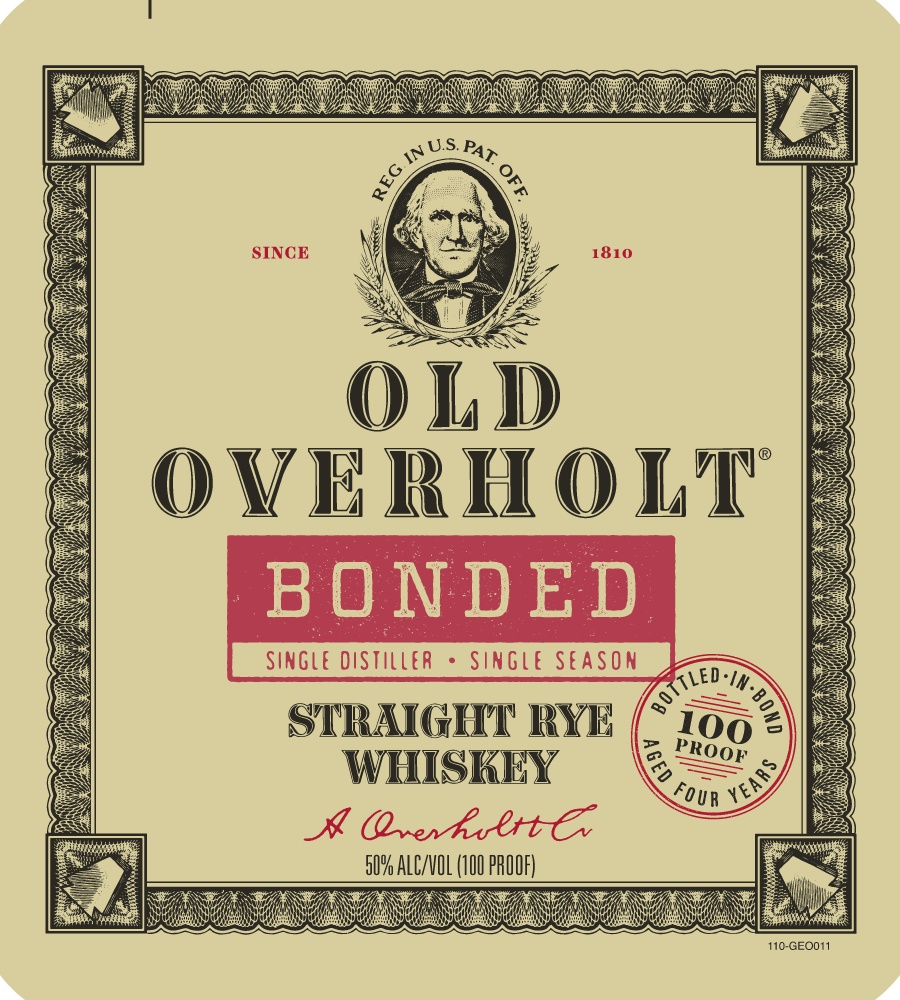 The Wine and Cheese Place: Old Overholt Bonded Straight Rye Whiskey