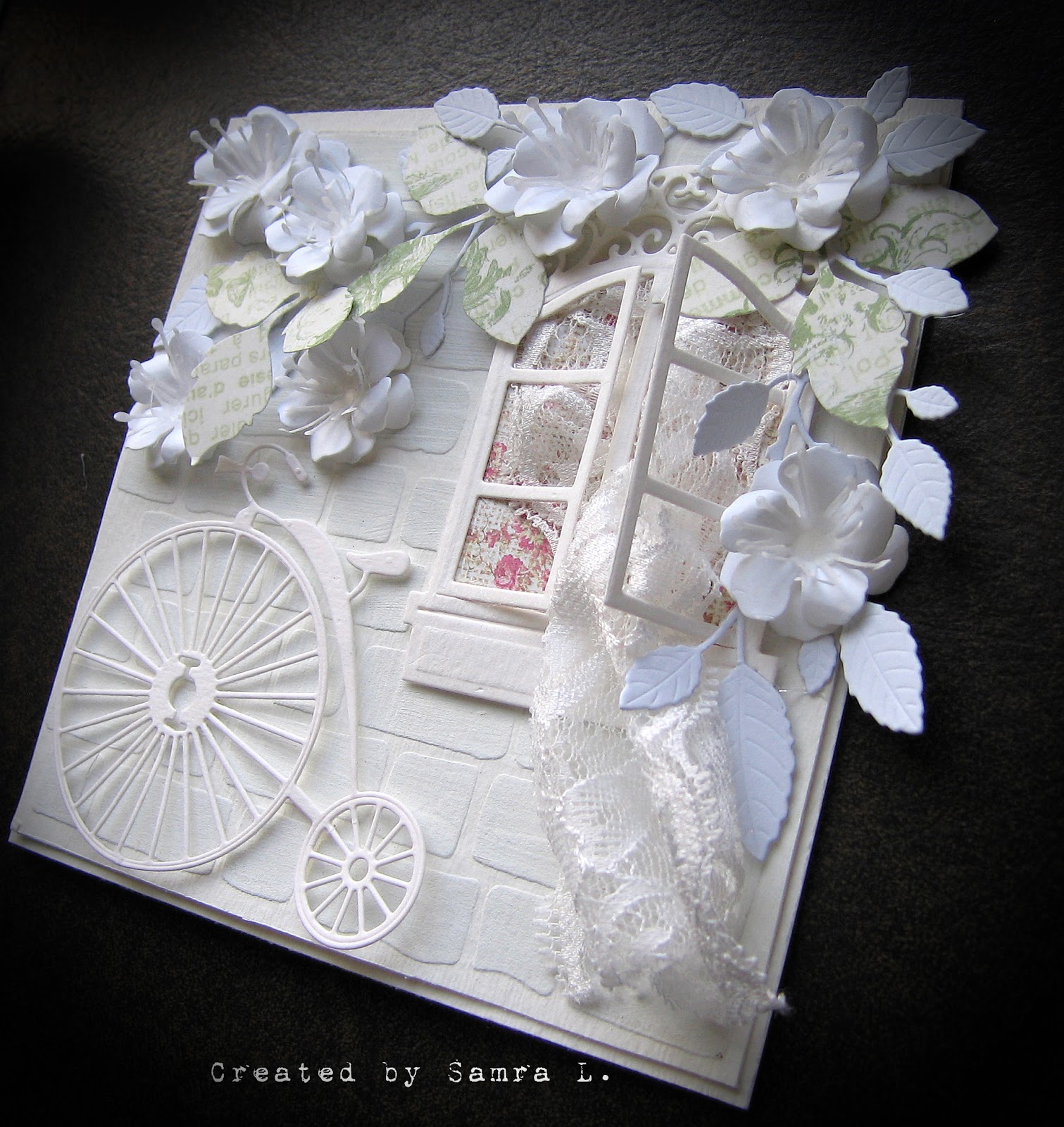 Paper Talk With Samra: Scrapy Land Challenge #60 Add Texture