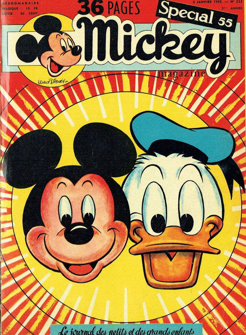Le journal de Mickey: Mickey magazine 222