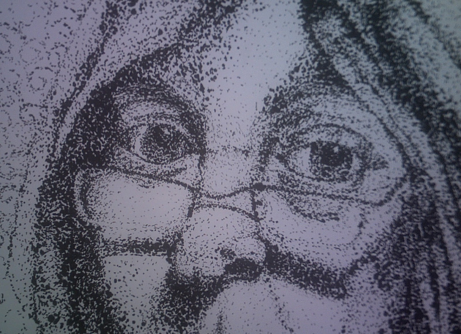 The Art of Kayla Reid: Self Portrait - Stippling