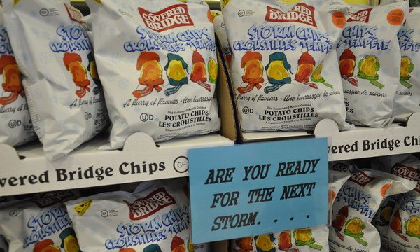 Kim's Korner: Storm Chips. MacGyvered Muffins. And Pie