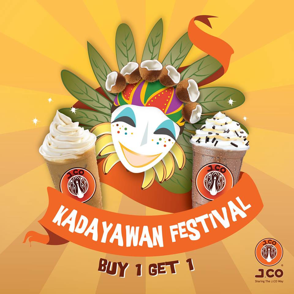Manila Shopper: J.Co Kadayawan Festival Buy1 Get1 Promo: Aug 2016