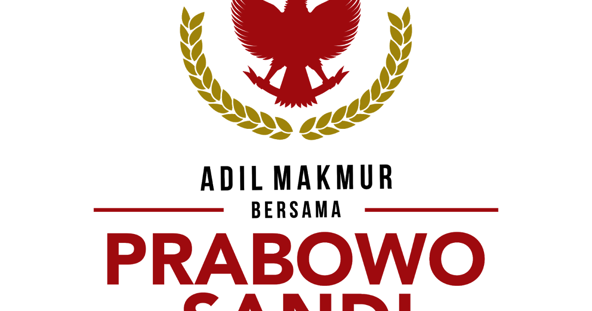 Download Vector Logo Prabowo Sandi Cdr & Png HD - Biologizone