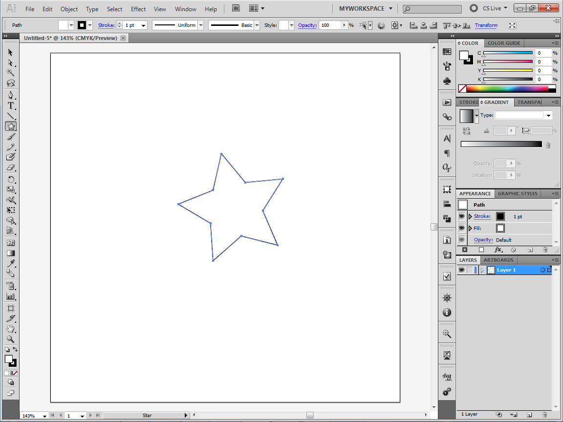 Photoshop Advanced: Shooting Star Illustrator Tutorial