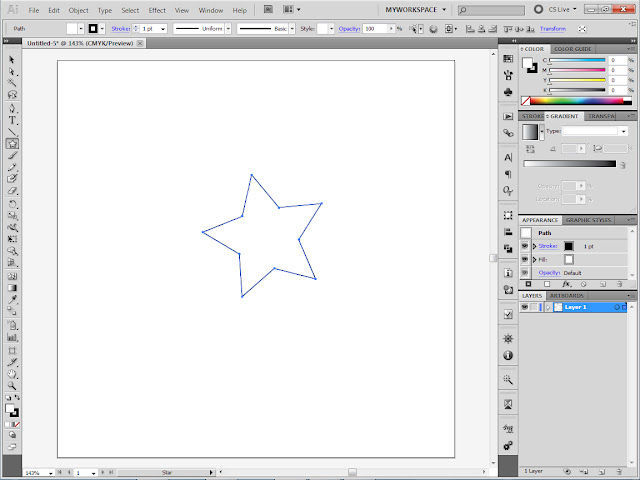 Photoshop Advanced: Shooting Star Illustrator Tutorial
