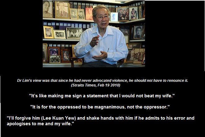 Singapore Rebel : Dr Lim Hock Siew : A Singapore Patriot