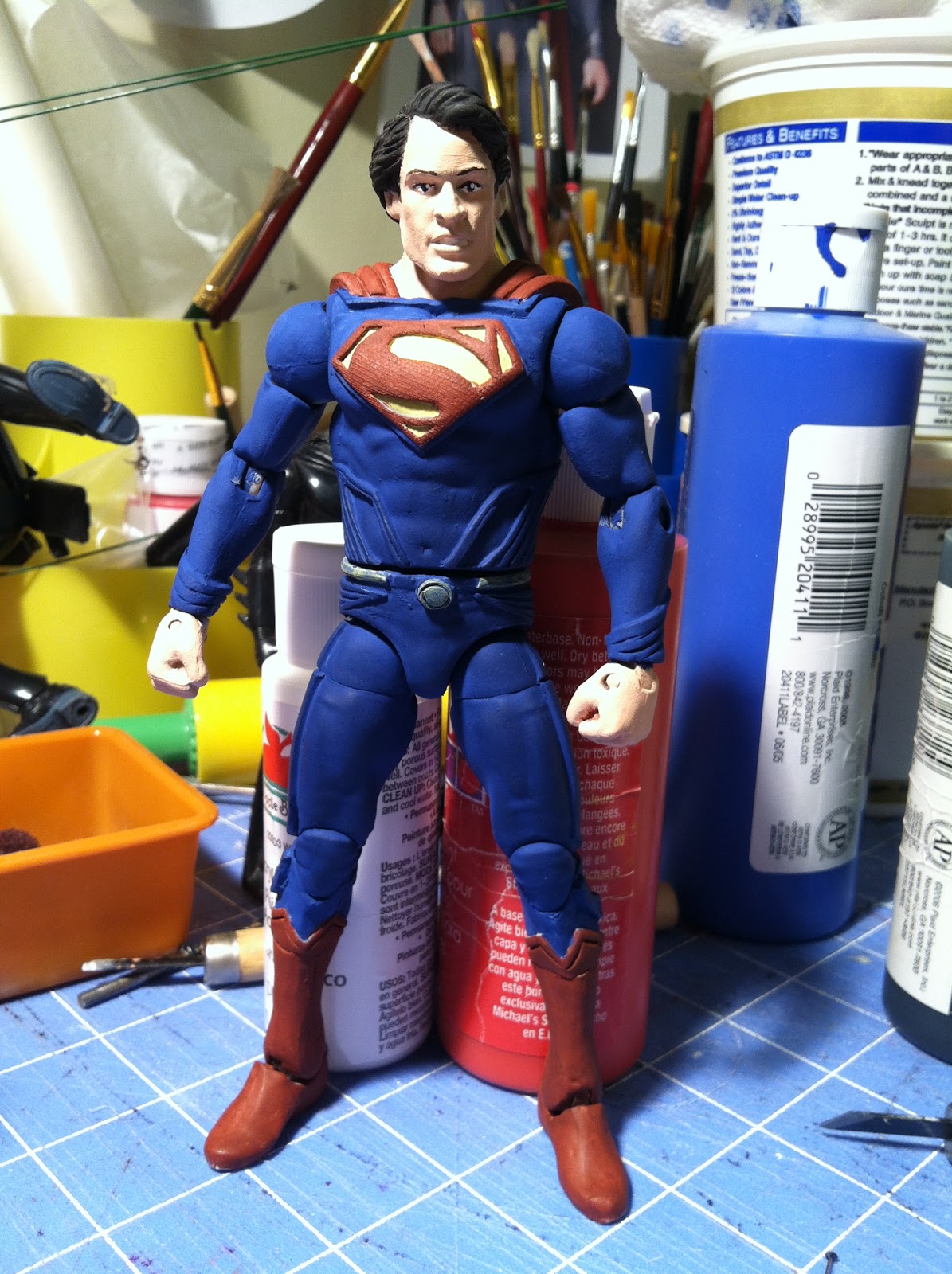 GeekSummit: Man of Steel Custom Figure IV & Packaging by GeekSummit