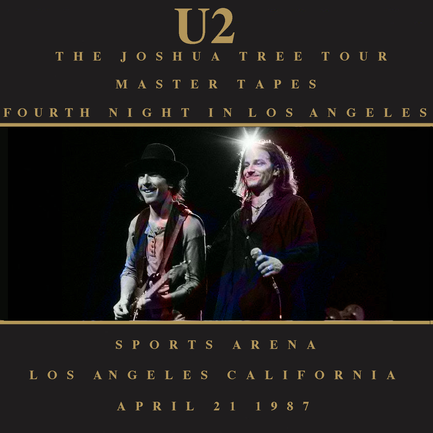 World Of BOOTLEGS: BOOTLEG : U2 - Sports Arena, Los Angeles, 21 April ...