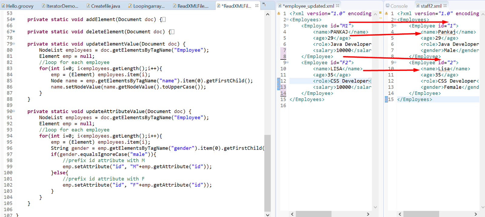 SAP PI Reference Few Examples Of Reading Xml File In Dom Parser Using SAP PI Reference Few Examples Of Reading Xml File In Dom Parser Using