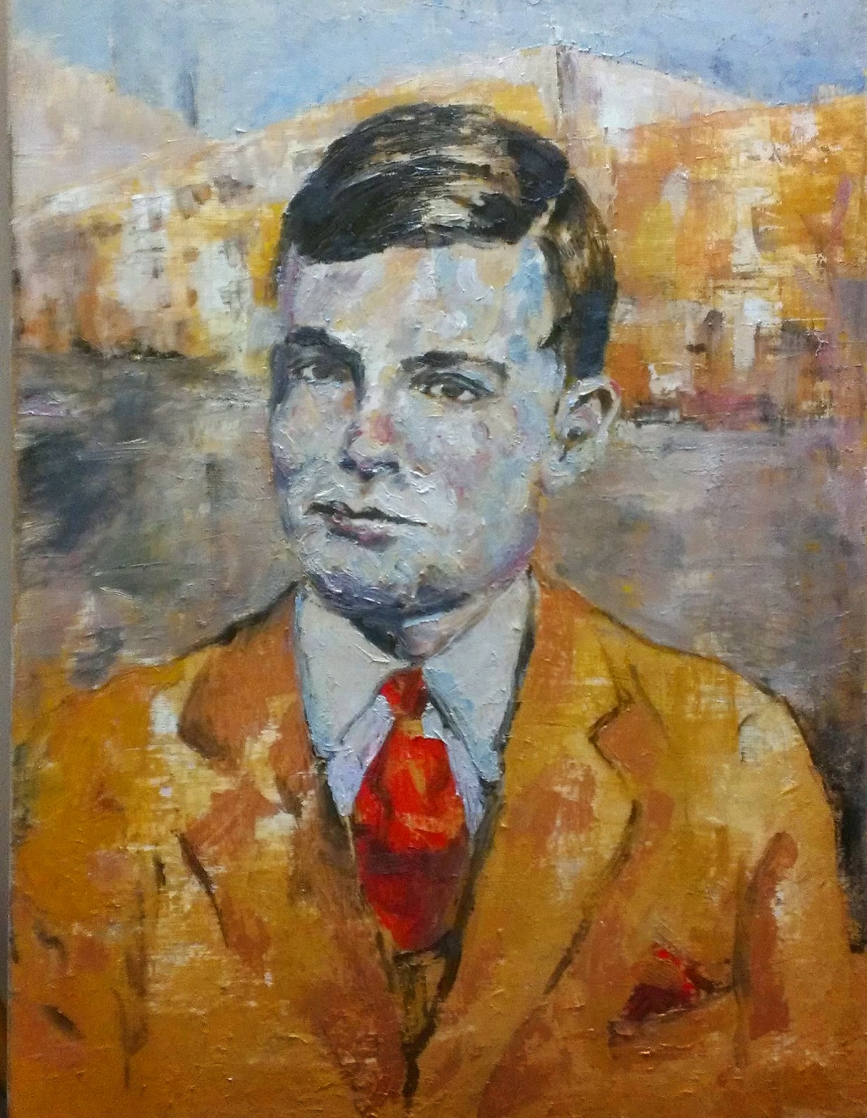 Feral Peasant Gallery: Portrait of Alan Turing