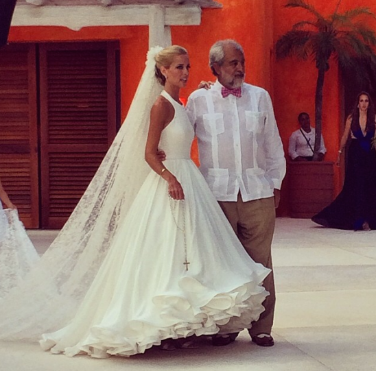 Red Carpet Wedding: Carolina Gonzalez-Bunster and Stefano Bonfiglio ...