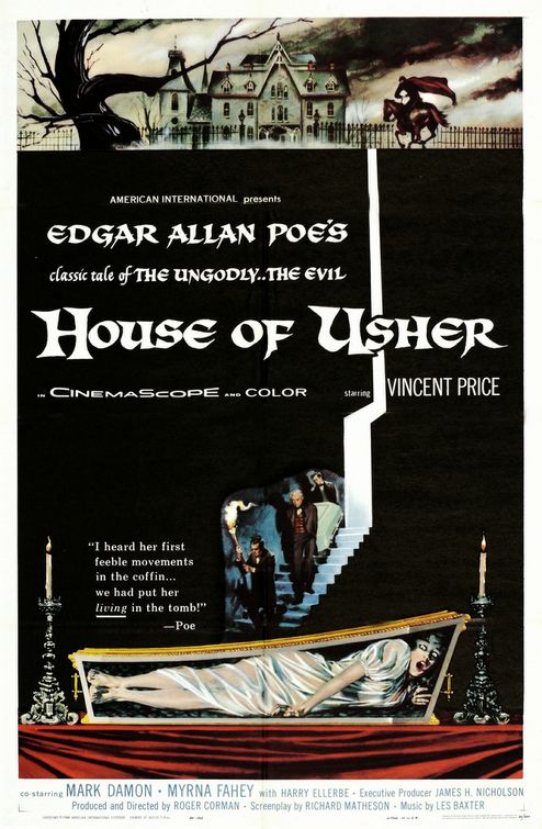 My Movie Addiction: October 31- House of Usher (1960)