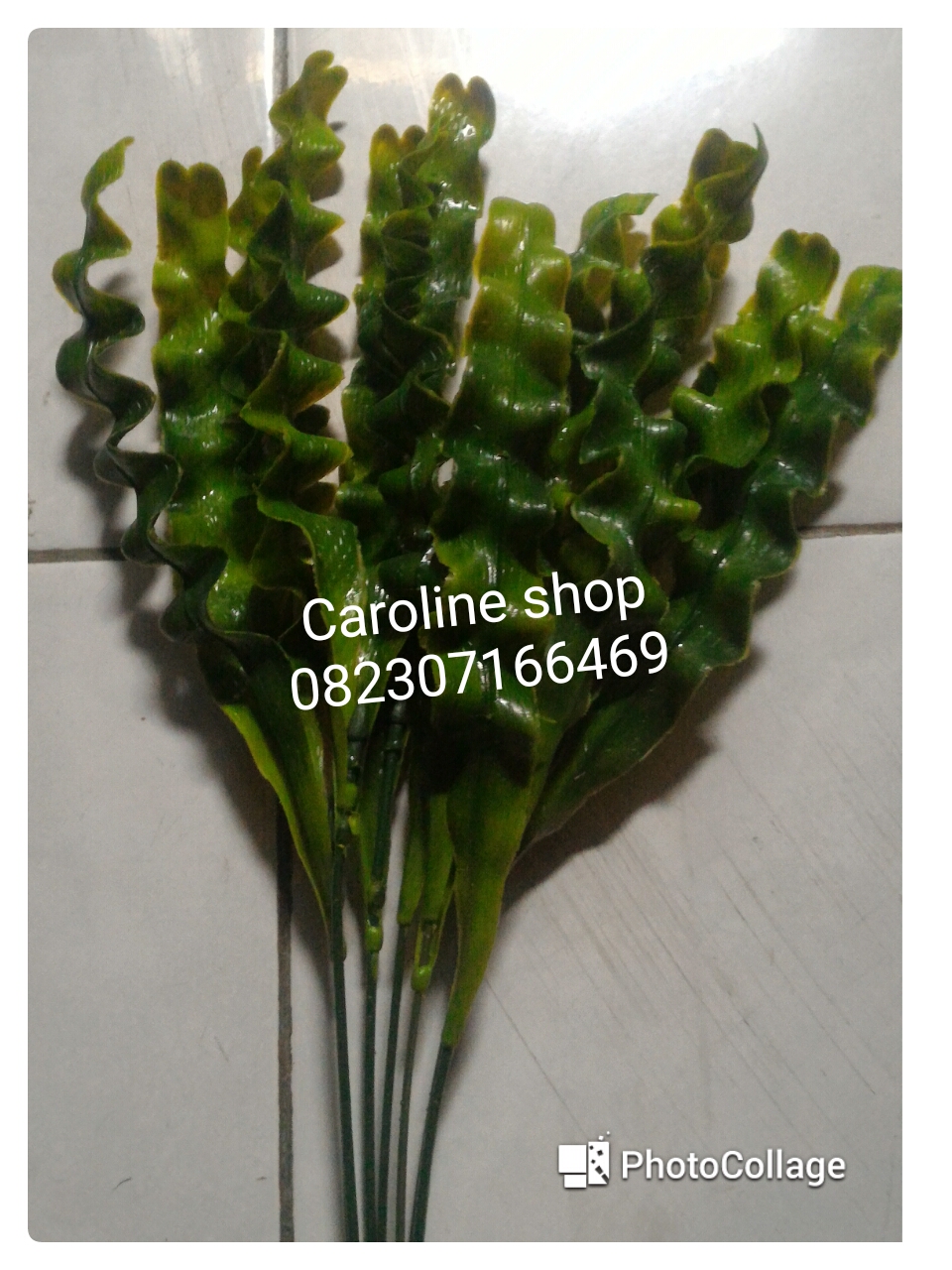 Kerajinan Manik dan Bunga Akrilik Jakarta: Daun Artificial