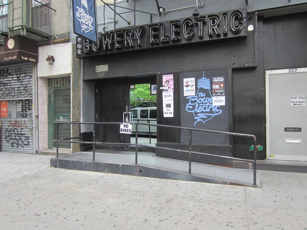 EV Grieve: Bowery Electric's new-look entrance; plus a new live room