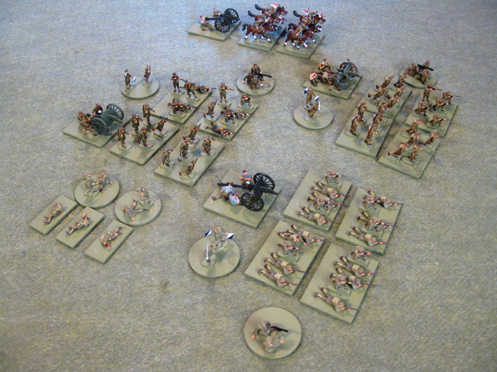 20mm Crimean War Wargaming and Other Stuff: The BEF - Airfix Figures