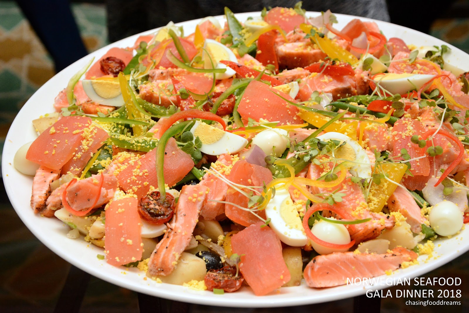 CHASING FOOD DREAMS: Norwegian Seafood Gala Dinner 2018