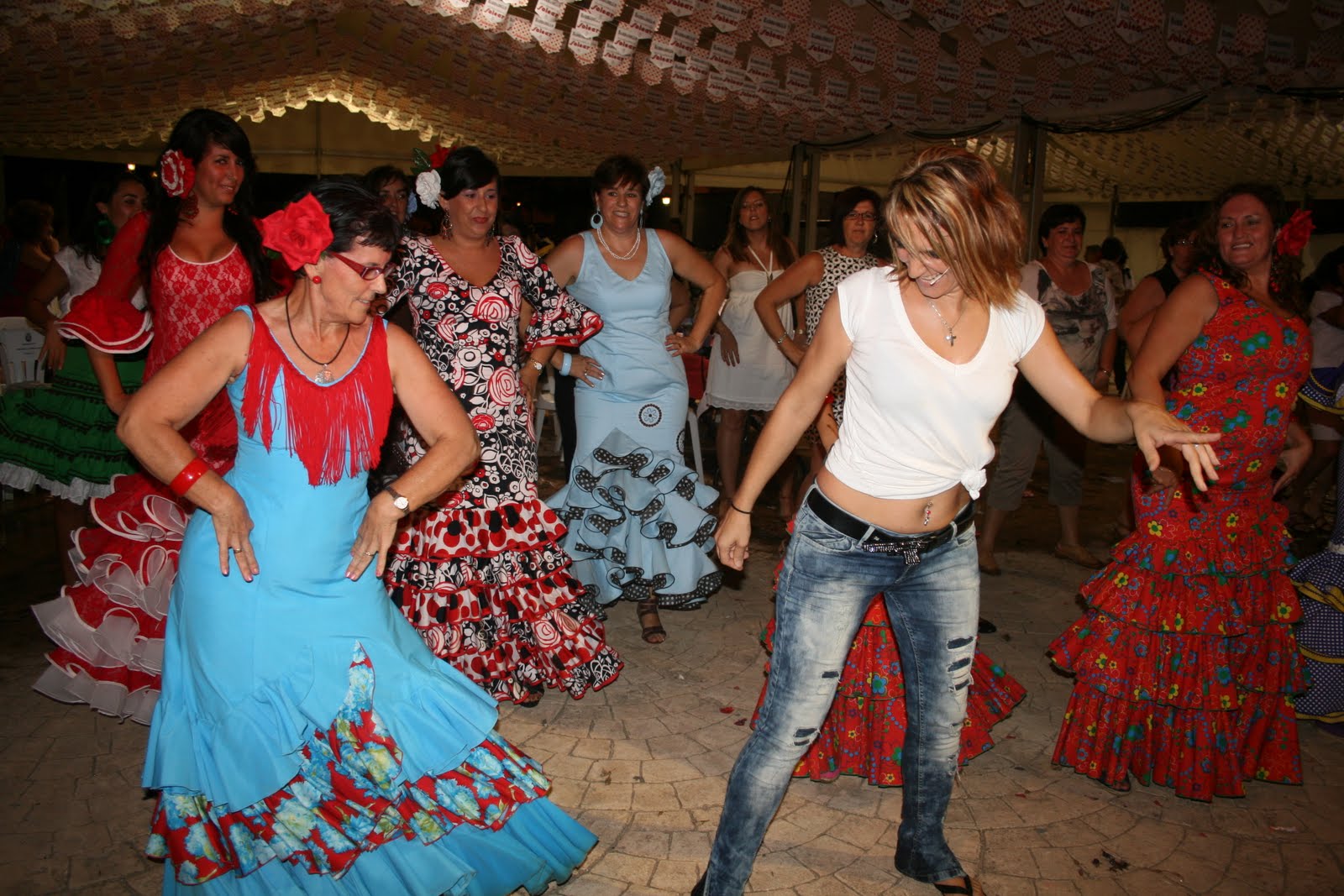 MUJERES DEL 91: Cena rociera de las mujeres