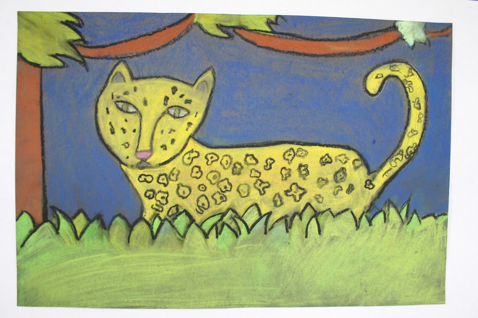 Tropical Rainforest Drawing With Animals - Rainforest Unit Study on ...