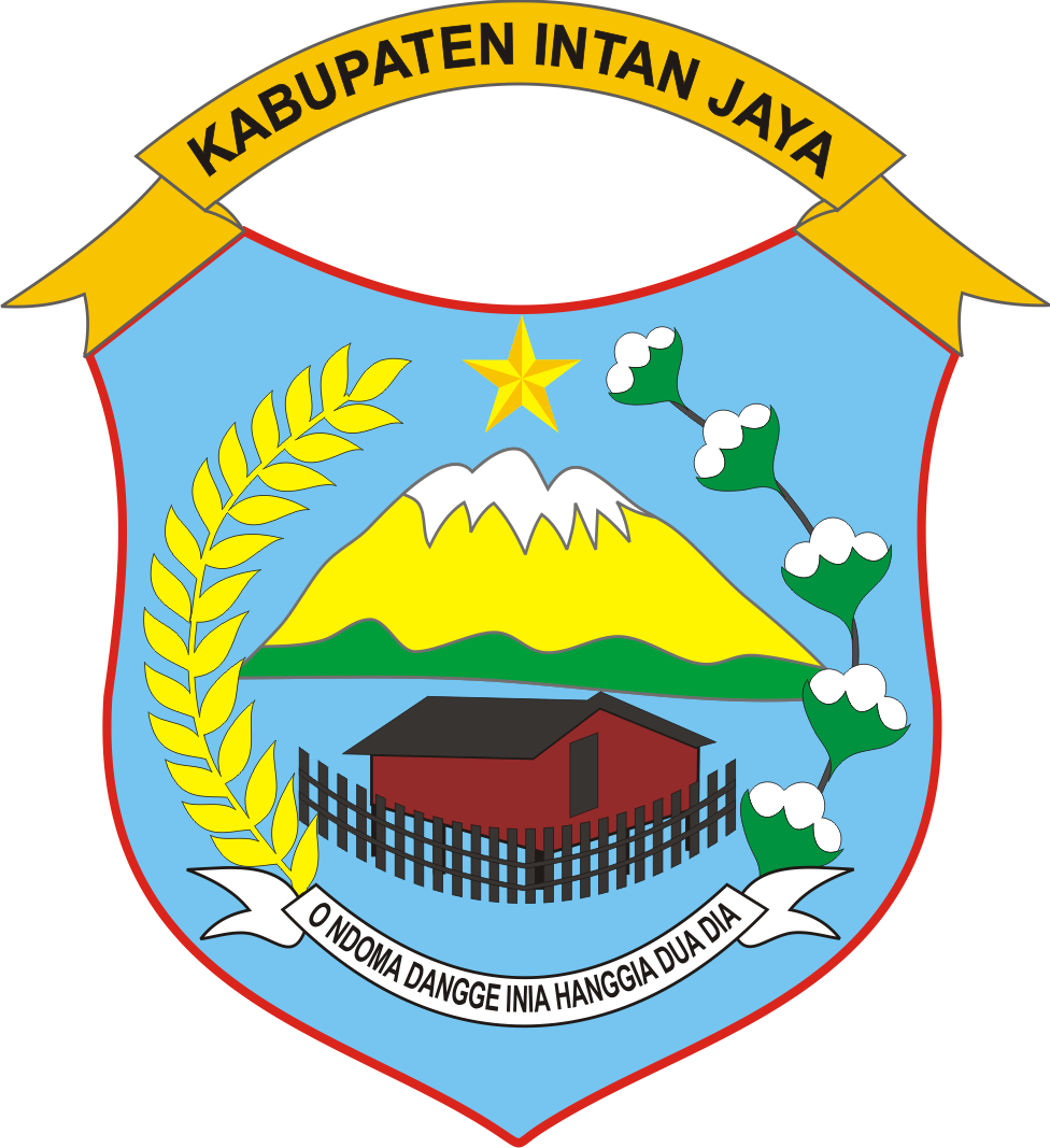 Logo Kabupaten / Kota: Logo Kabupaten Intan Jaya, Papua