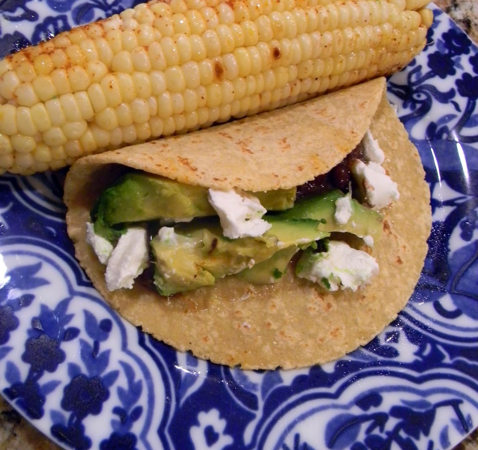 Grilled Avo + Goat Cheese Tacos | Schue Love