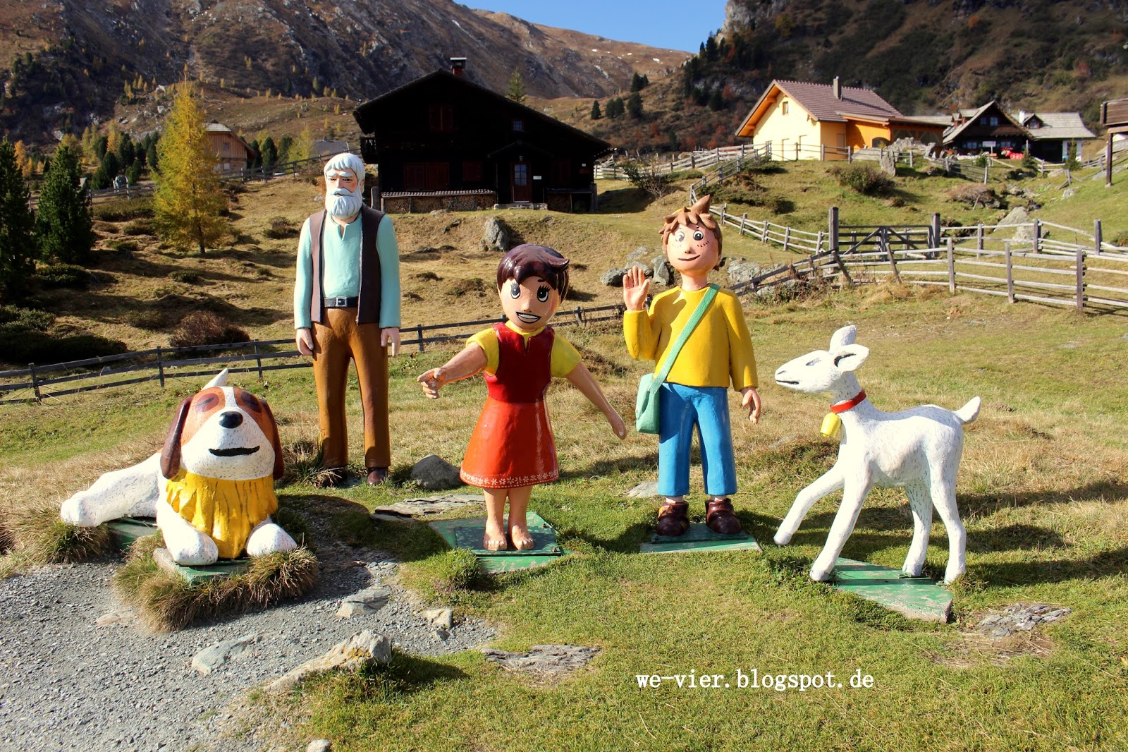 we-vier: Auf der Heidi Alm