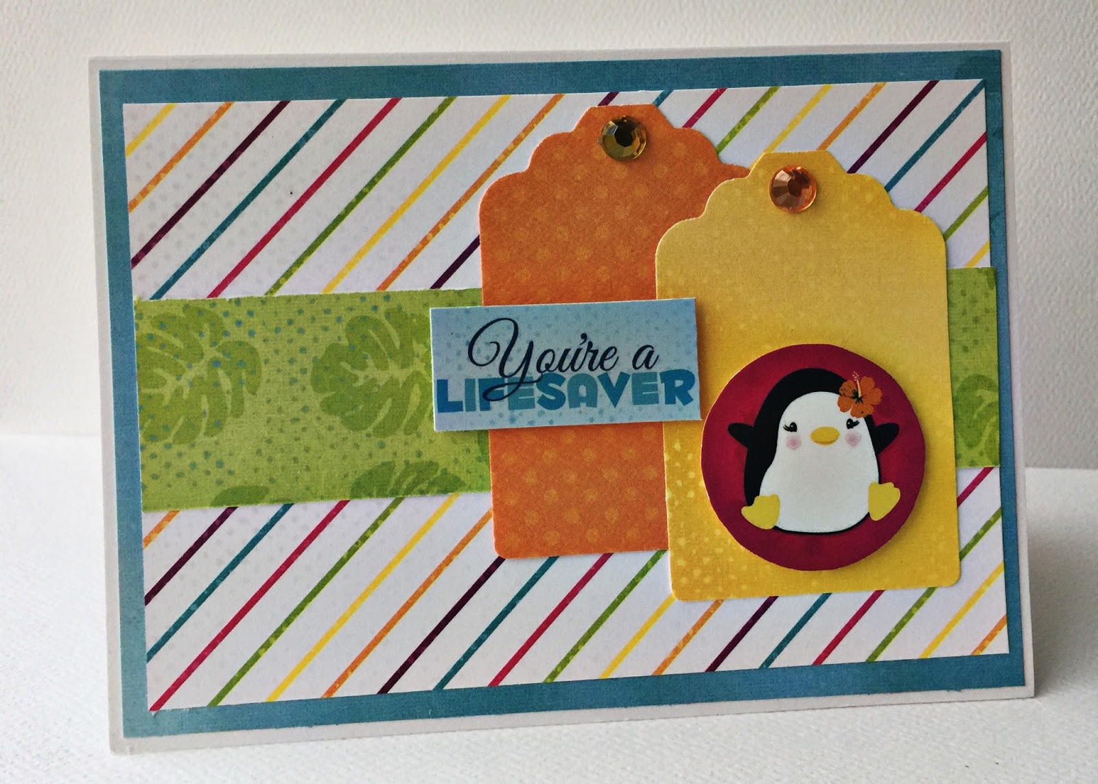 FotoBella: You're a lifesaver card