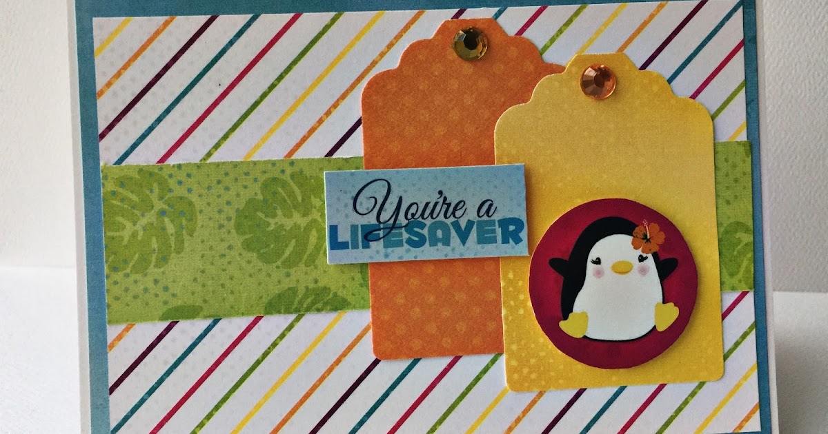 FotoBella: You're a lifesaver card