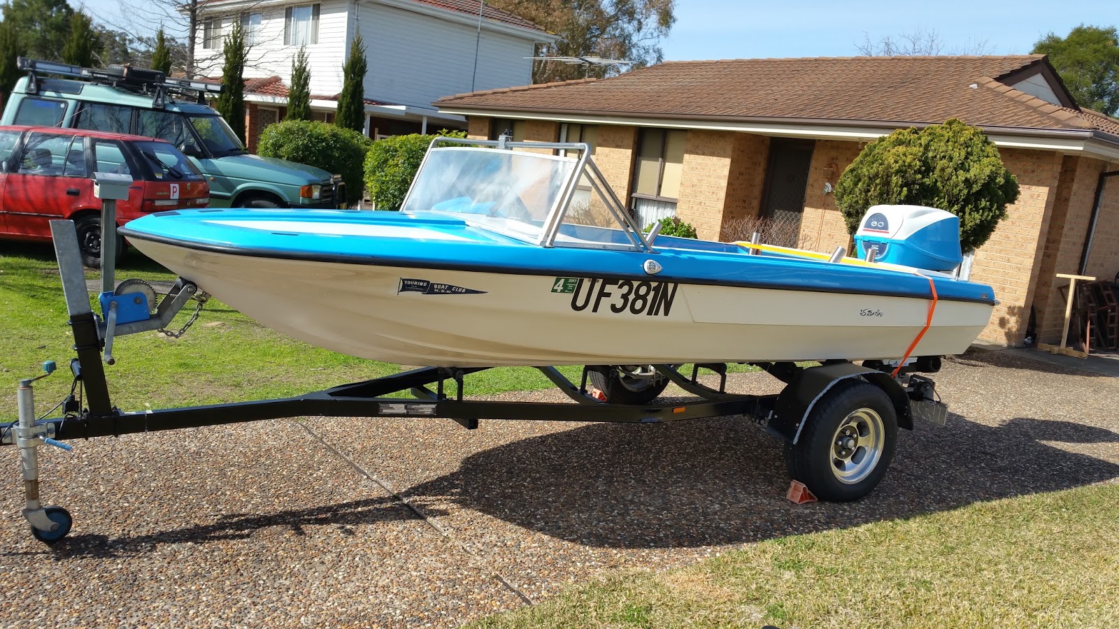 1968 PRIDE STARFIRE RUNABOUT