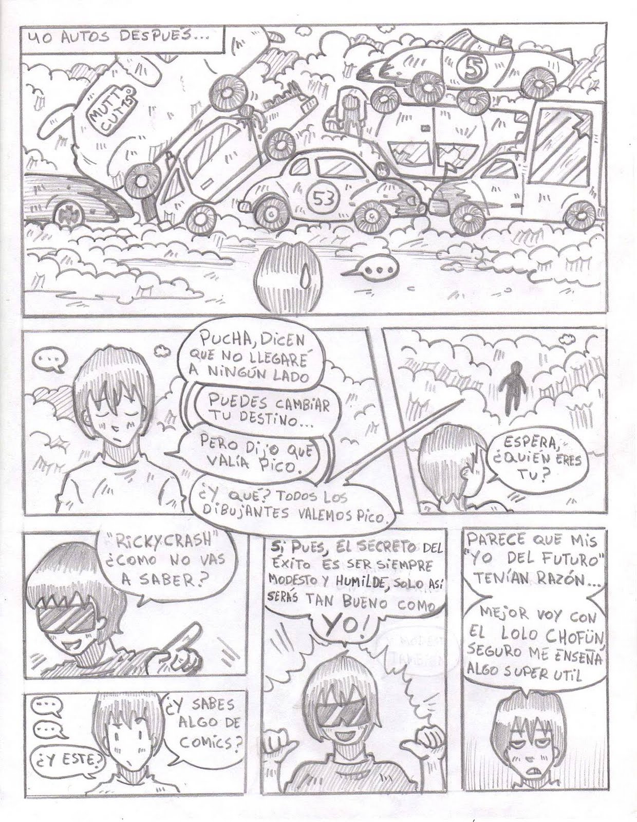 LA TAREA DE UN COMIC