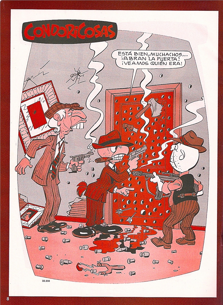 Condorito Aventurero: PRIMERA SECCION DE CONDORICOSAS