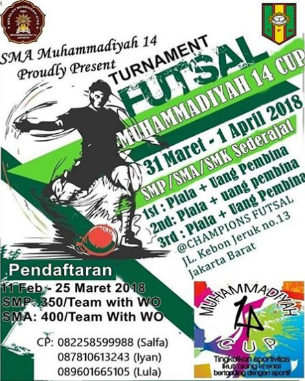 85 Caption Lomba Futsal