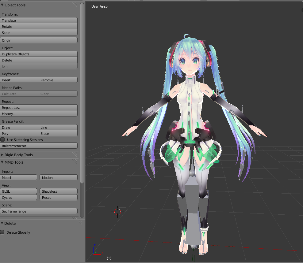 Blender 3d How To Import Mmd Models Into Blender Youtube