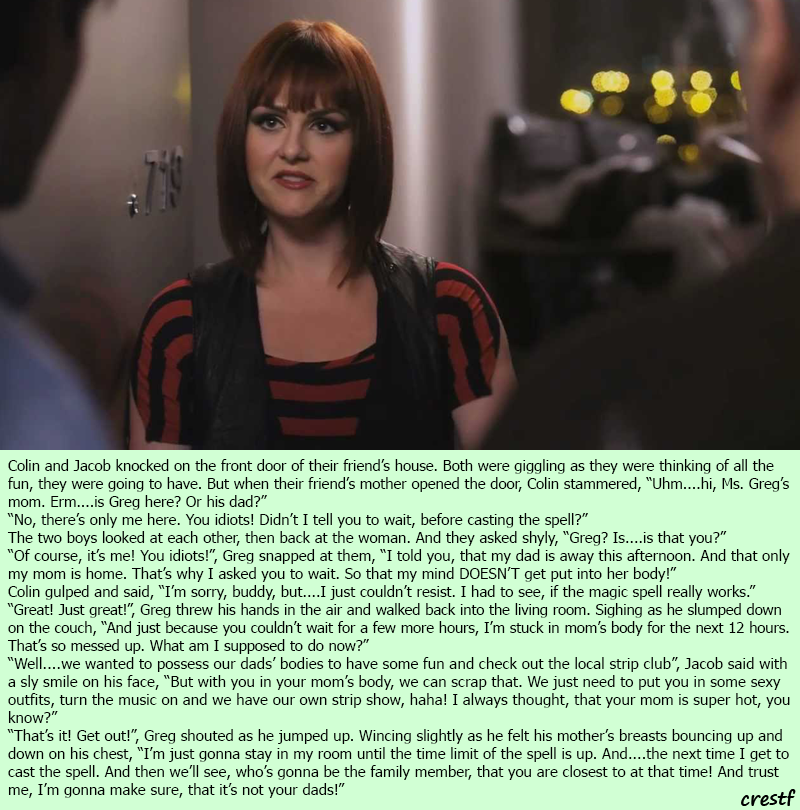 CrestF TG Captions: Closest Family Member