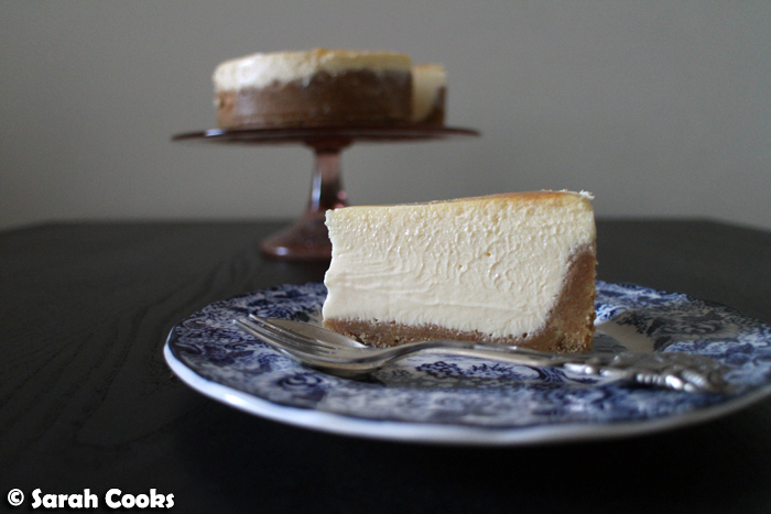 Sarah Cooks: Sarah's Favourite Cheesecake