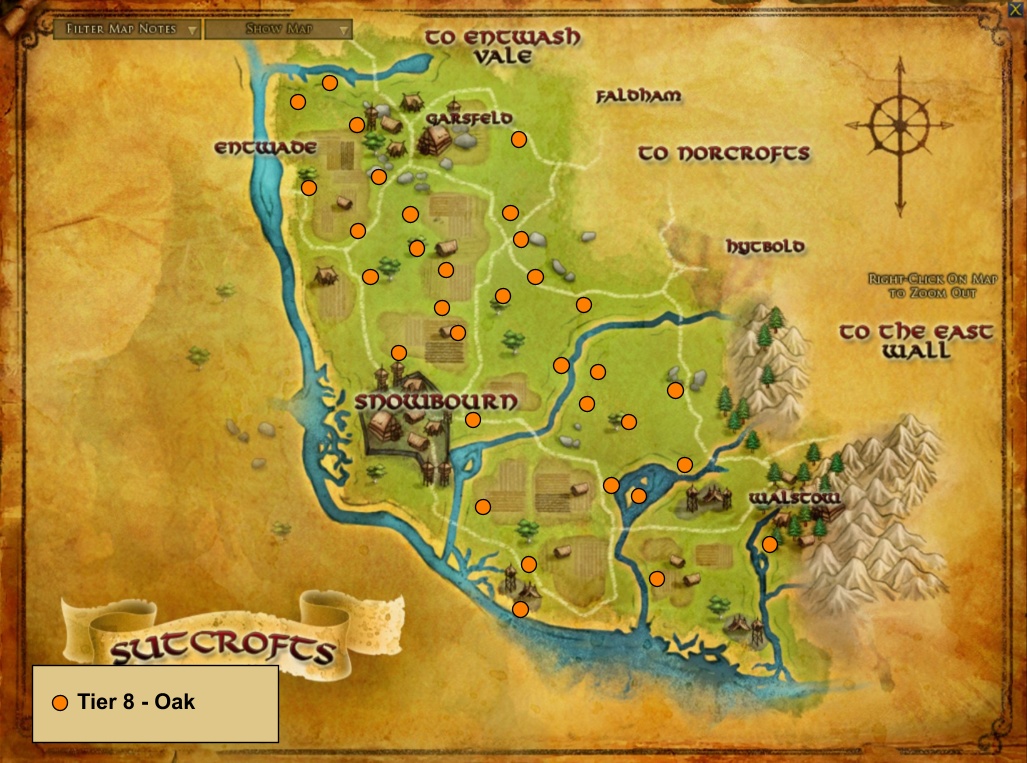 Wonderful Places in LOTRO's Middle Earth: Wood in Lotro - and where to ...