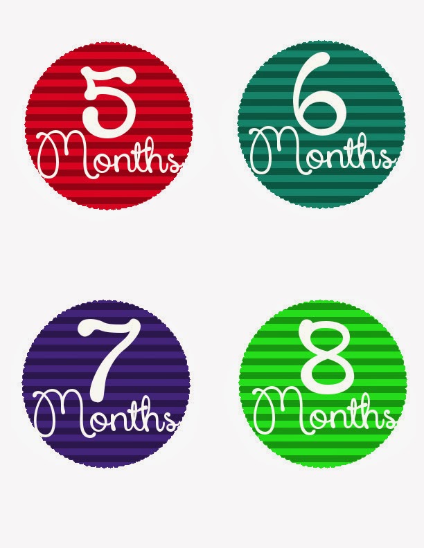 Baby Photos & FREE Monthly Baby Stickers - GYCT Designs