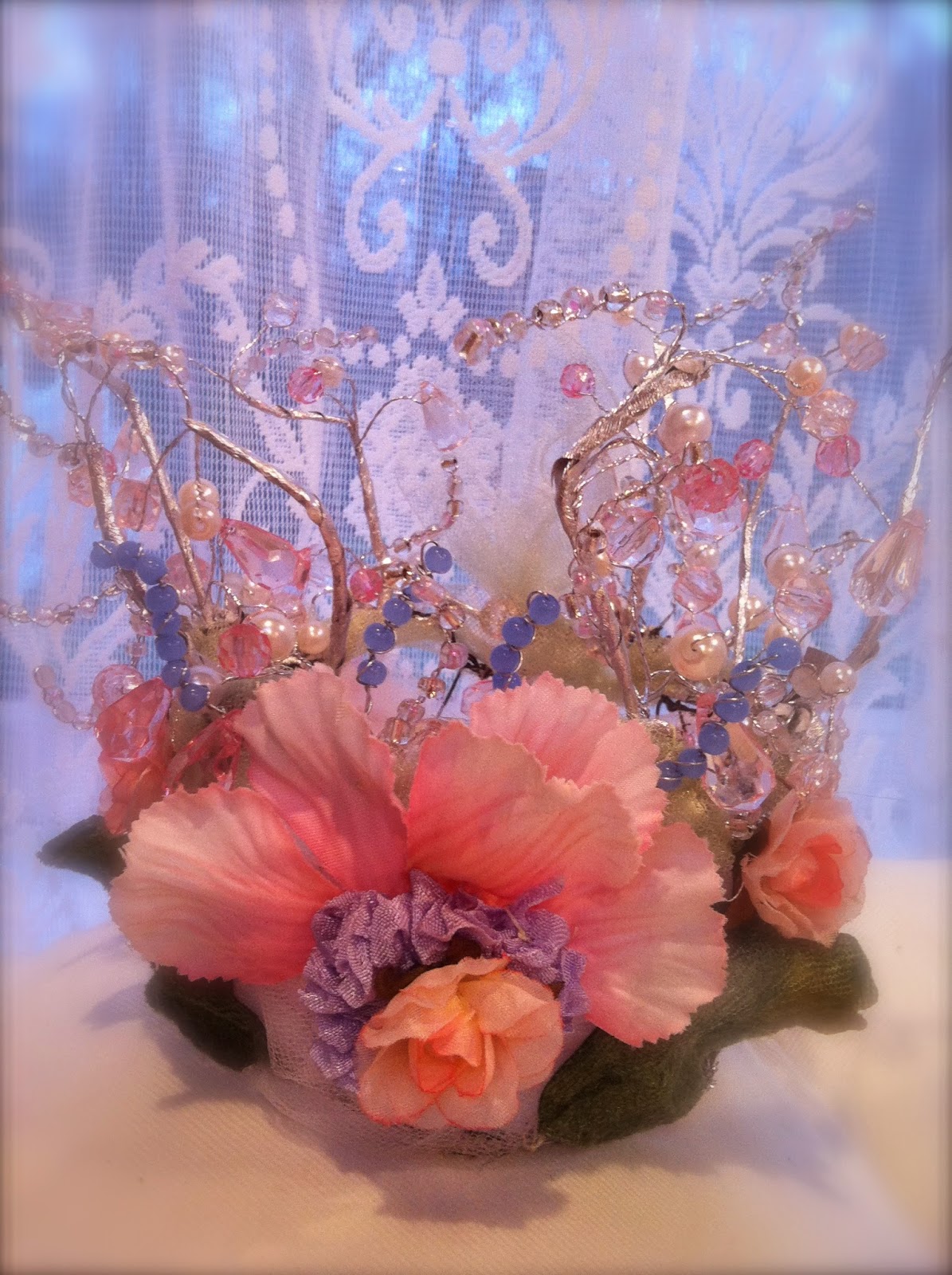 Crowning Glory- a Mixed Media Crown Making Class!! - The Pink Pixie Forest